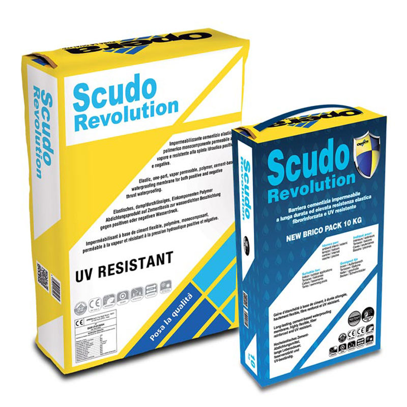 Scudo Revolution | One-component polymeric elastic cement-based | Opera ...